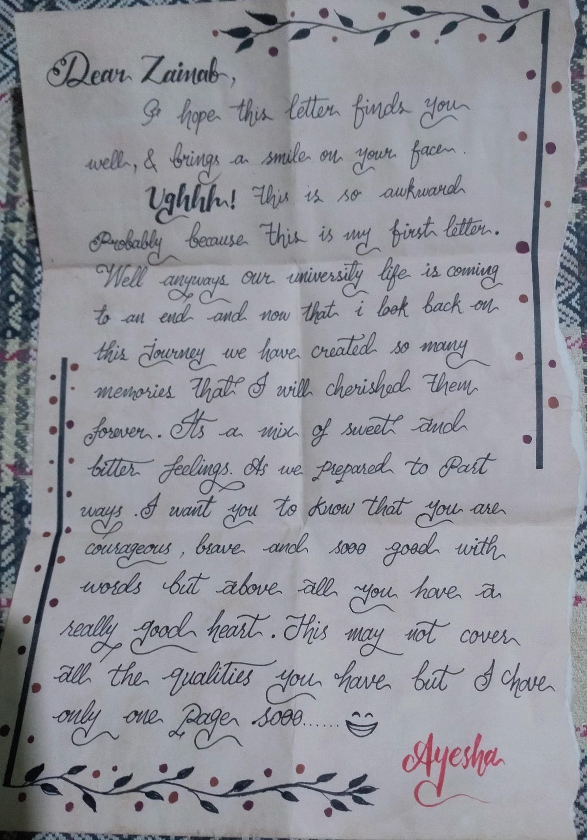 The Power of Saying Thank You: A Heartfelt Letter | by Aesh | Apr, 2024 ...
