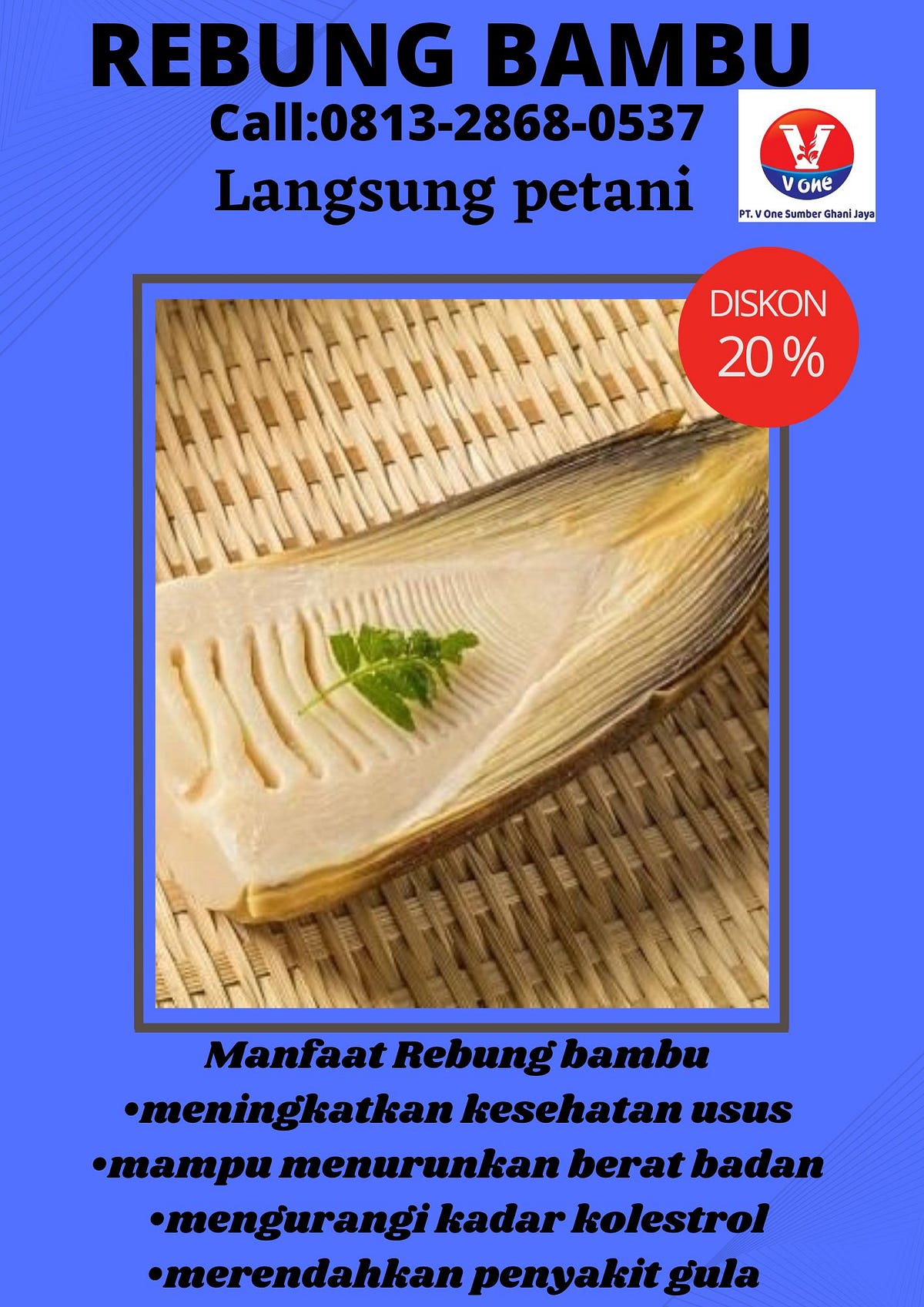 Pusat Budidaya Herbal Rebung Bambu Betung Tambak Bayumas ...
