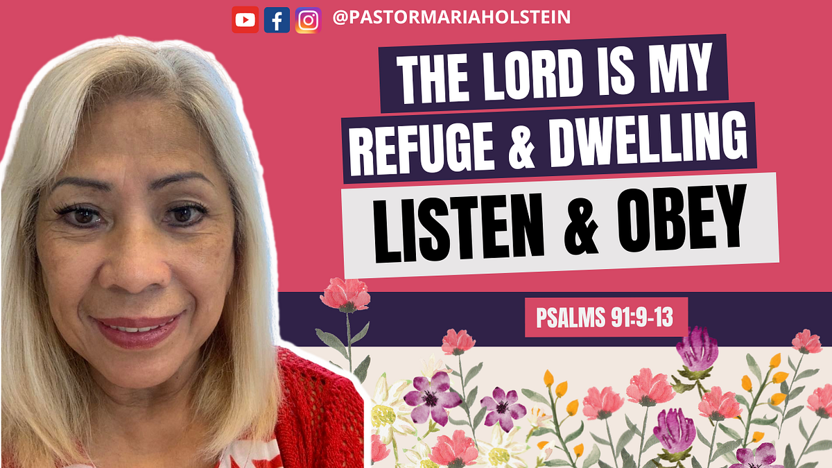 Friday Scripture: Love,Listen & Obey | by Pastor Maria Holstein | Medium