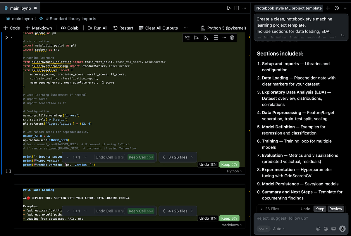 A Cursor and Google Colab Workflow for Machine Learning Replacing ...