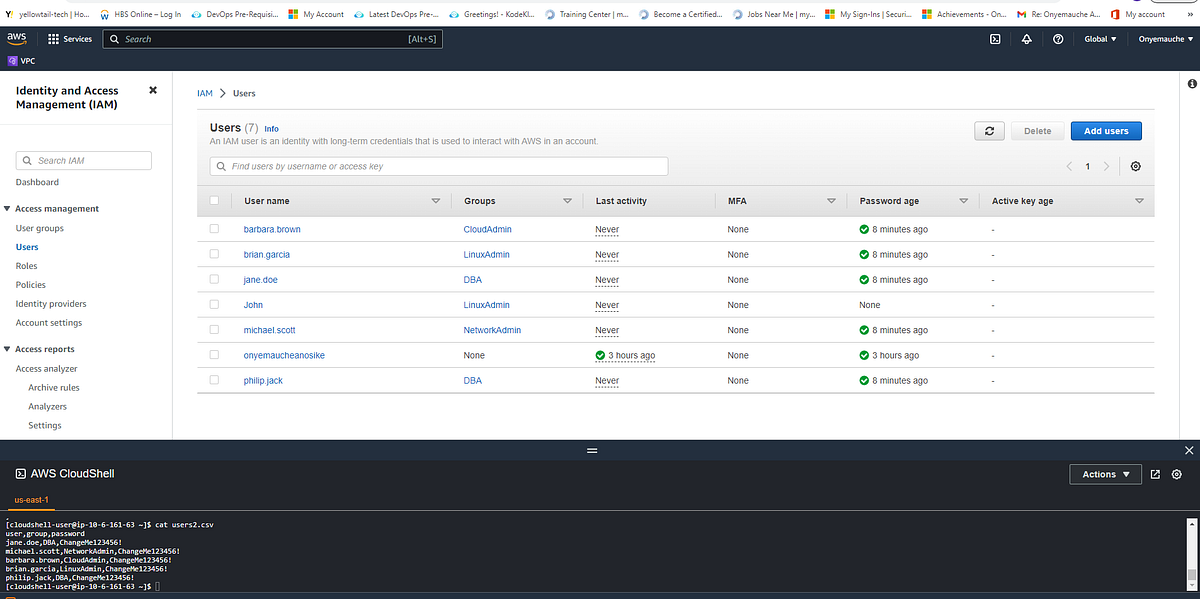 Hands-on IAM Project.. We are going to create the IAM Groups… | by ...
