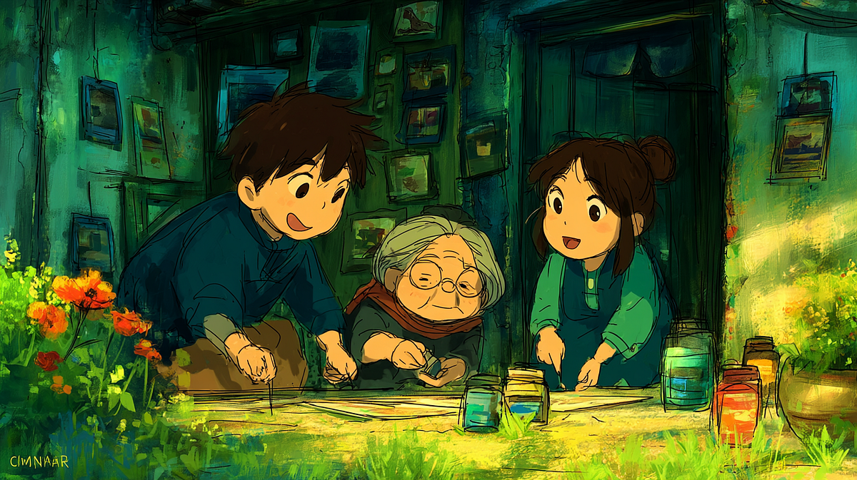 Grandma’s Secret Garden. Joe and Joy Tan were twins, twelve… | by ...