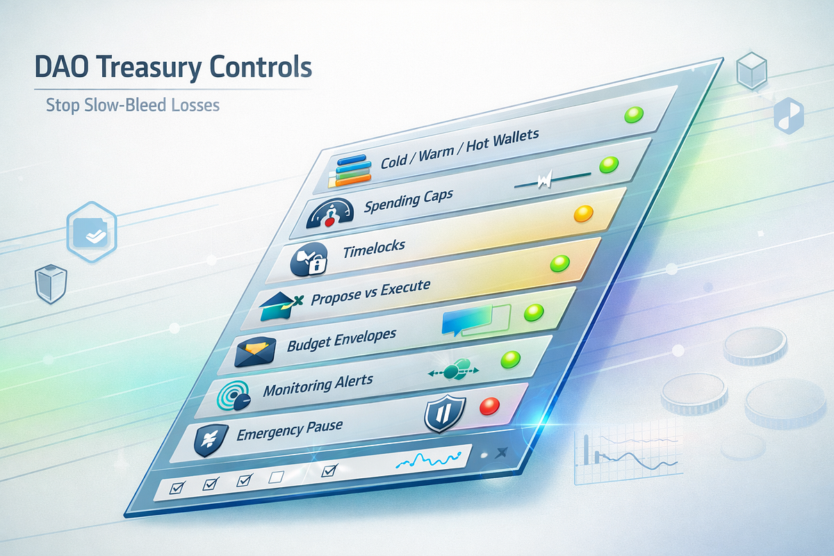7 Treasury Controls That Stop DAO Slow-Bleed Losses | by Vectorlane ...