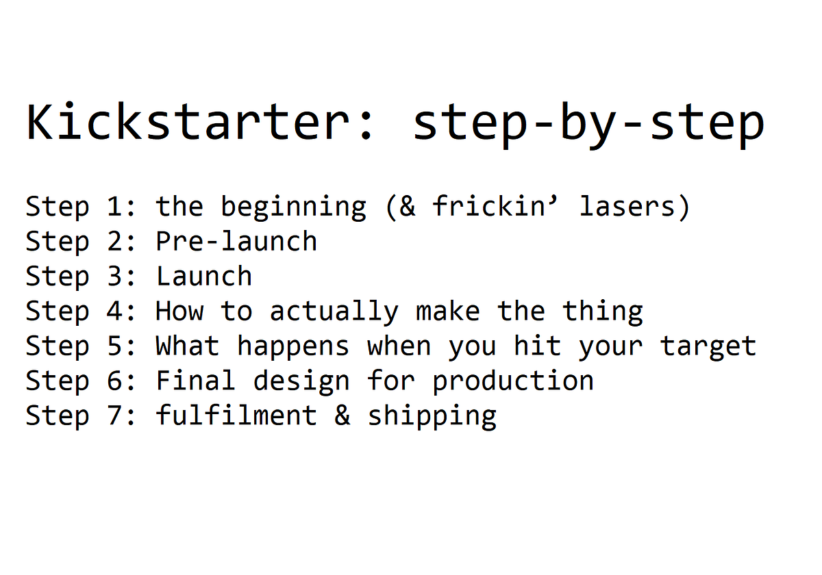 My Last Kickstarter Campaign from Start to Finish. The Inside Story ...