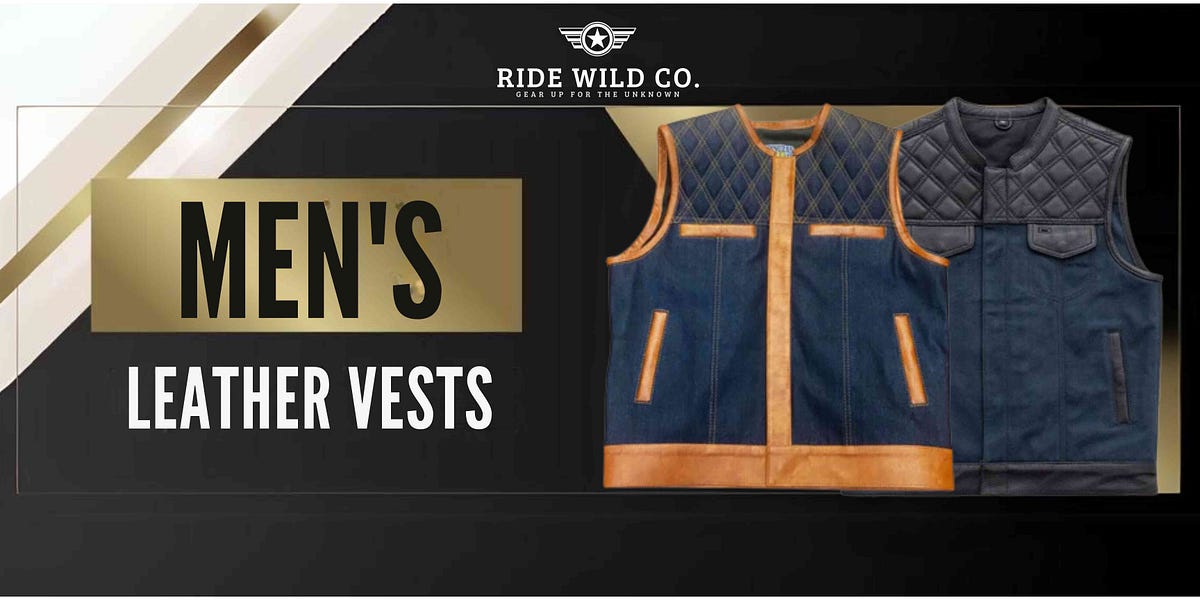 The History and Evolution of Diamond Stitch Leather Vests | by Ride ...