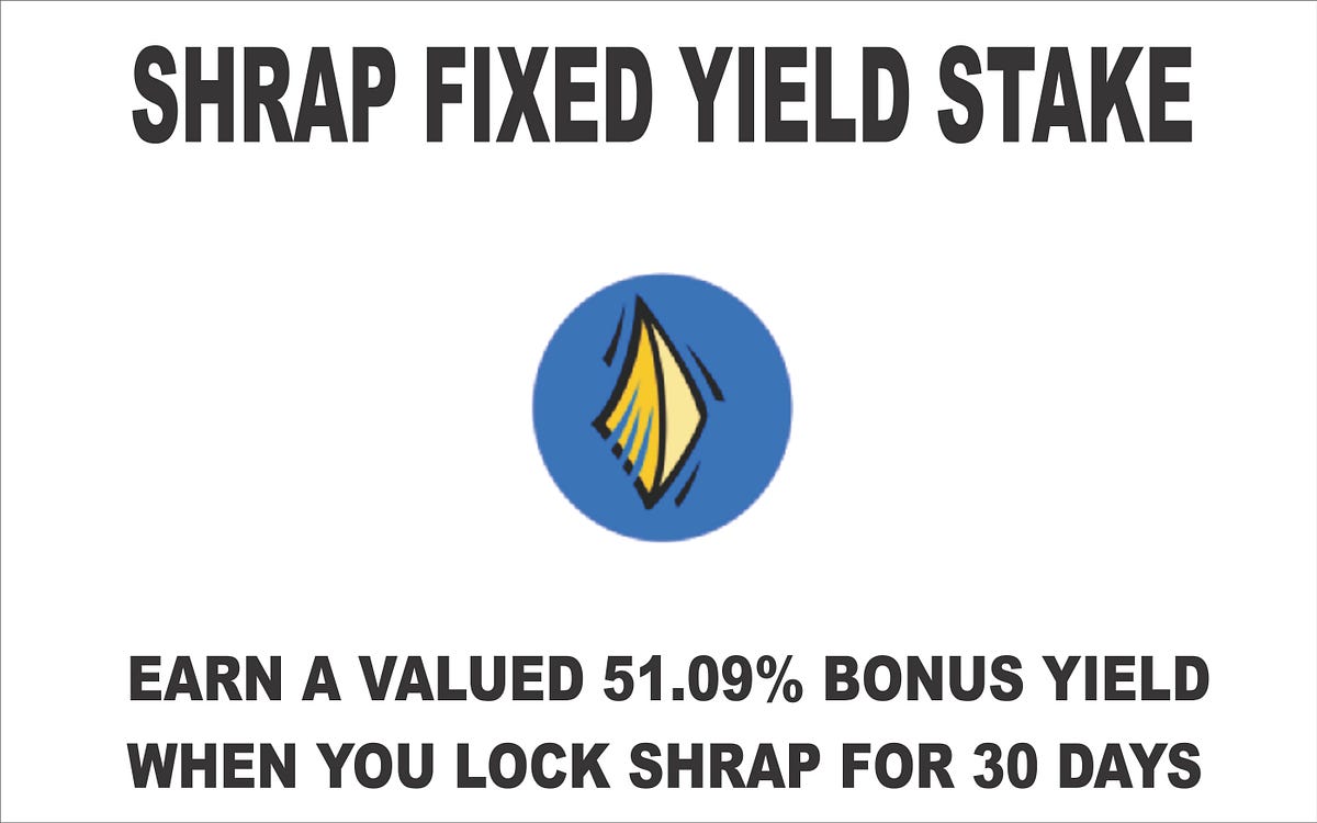 SHRAP FIXED YIELD STAKE - SHRAPNEL - Medium