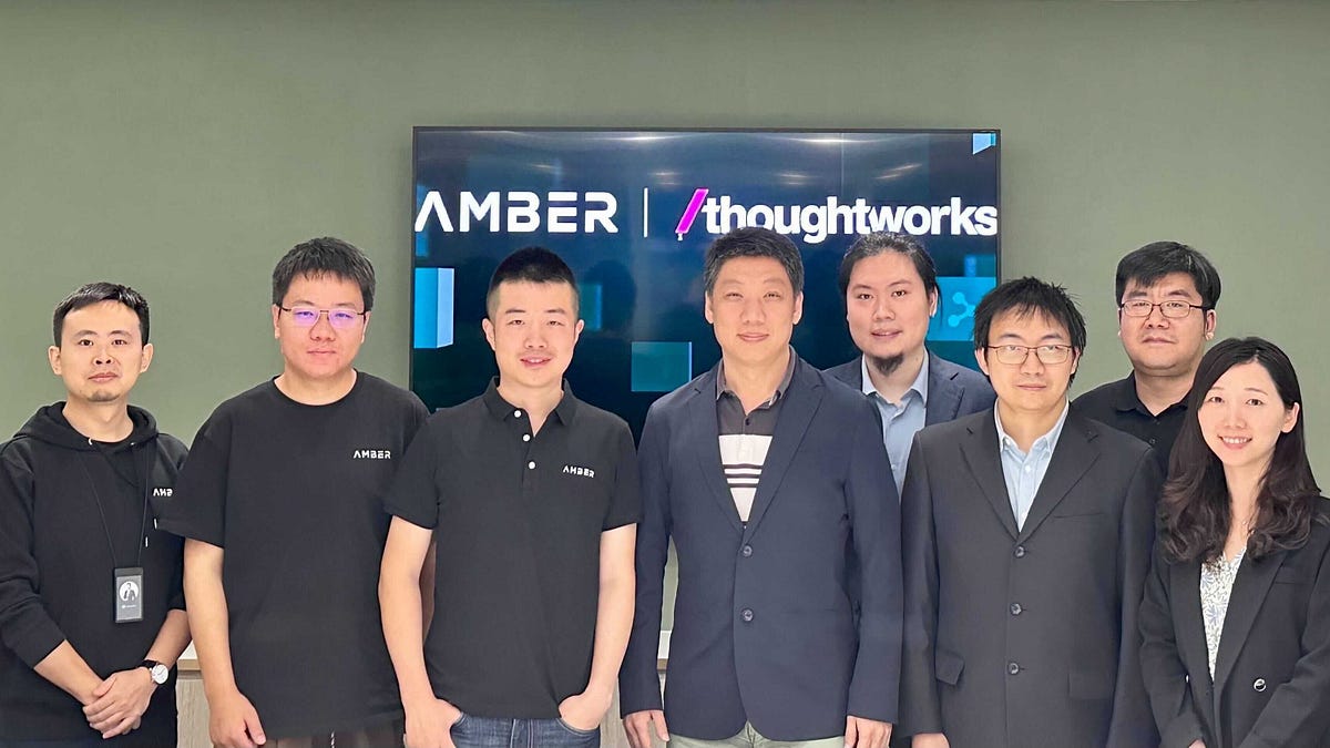 Amber Group 與 Thoughtworks 達成戰略合作，攜手推動 Web3 生態系統健康發展 - Amber Group News - Medium