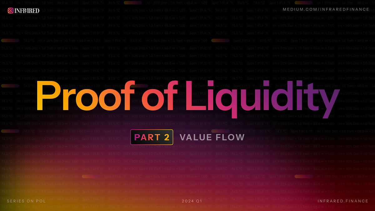 Proof Of Liquidity Series Pt. 2 | Value Flow | by Infrared Finance | Medium