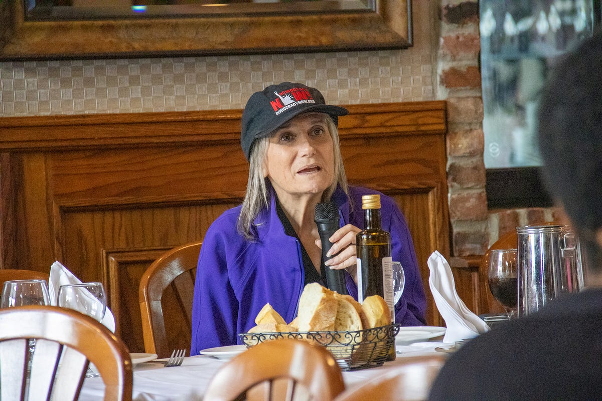 Amy Goodman meets with NJ’s local journalists about the importance of ...