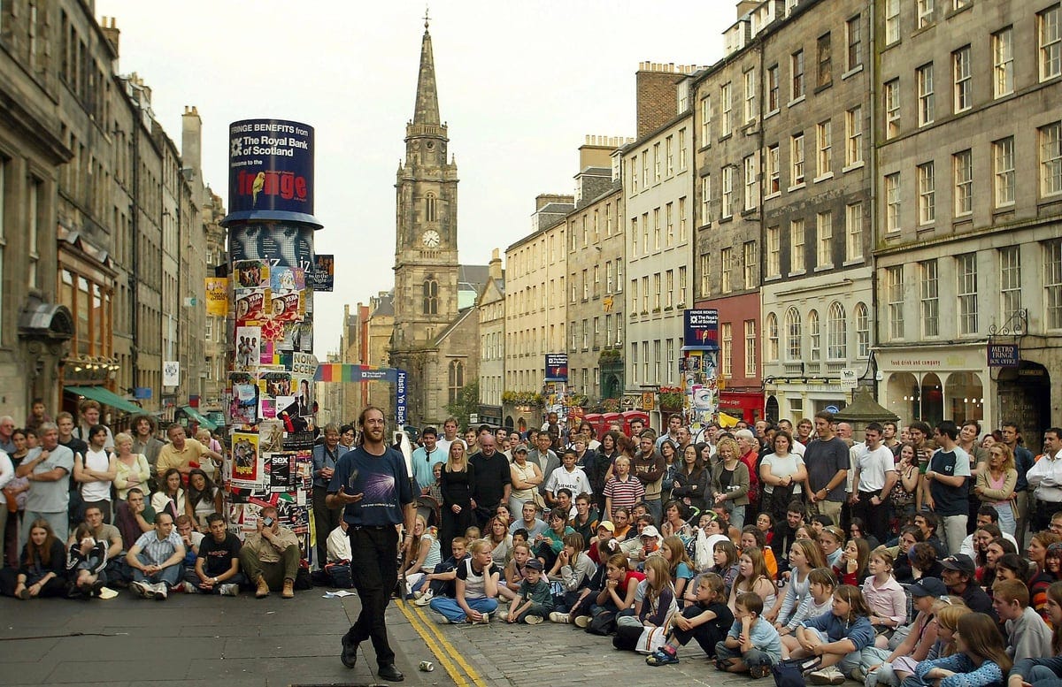 The Edinburgh Fringe and hope for the future | by Kenneth02 | Sep, 2024 ...