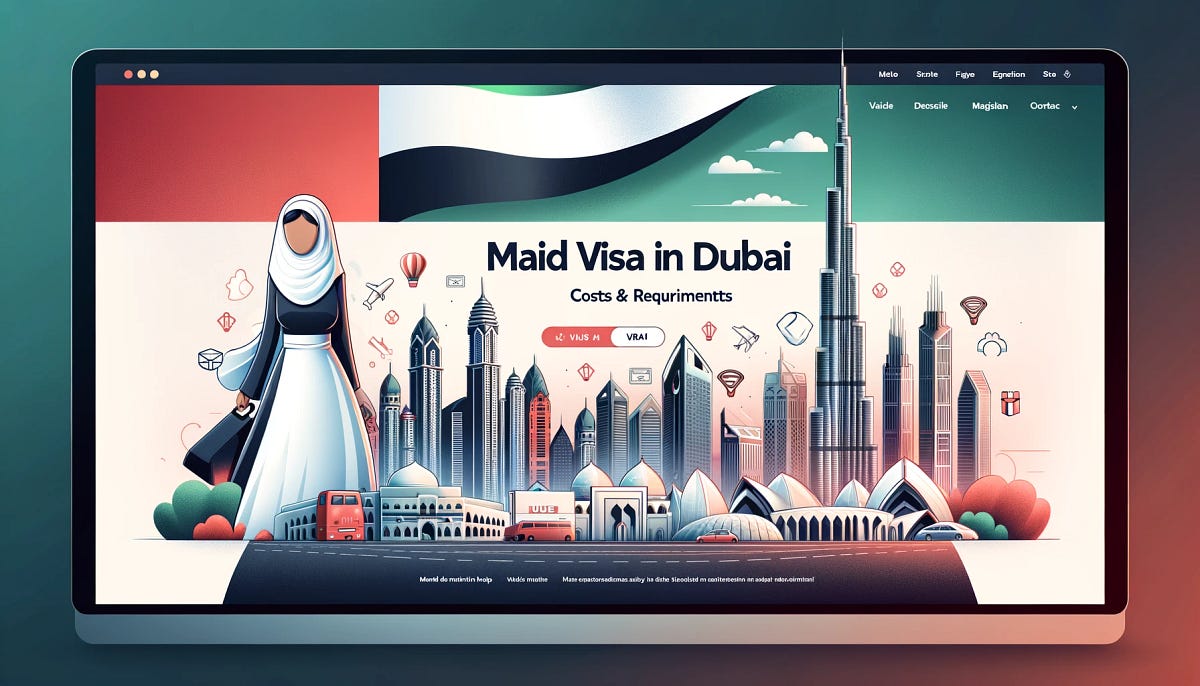 Maid Visa in Dubai, UAE 2024 : Costs & Requirements | by Private Wolf | Medium
