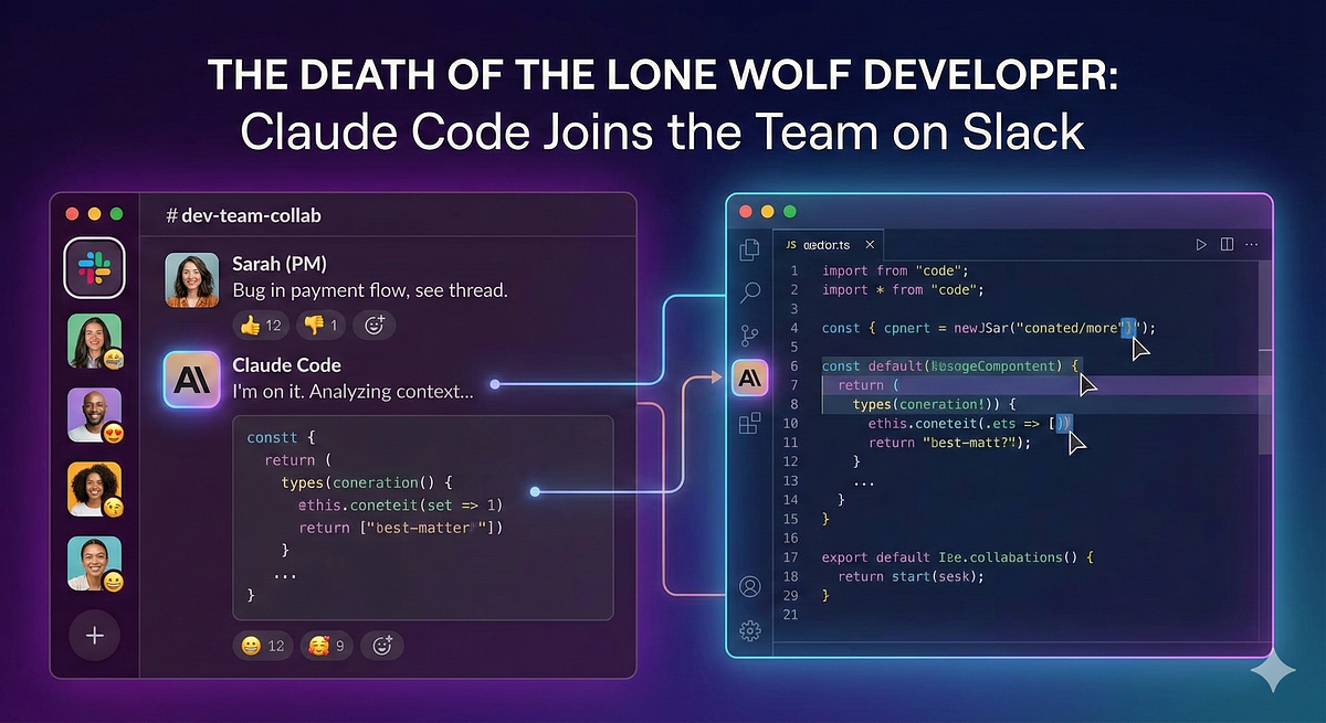 The Death of the “Lone Wolf” Developer: Why Claude Code in Slack is the Real AI Revolution | by ...