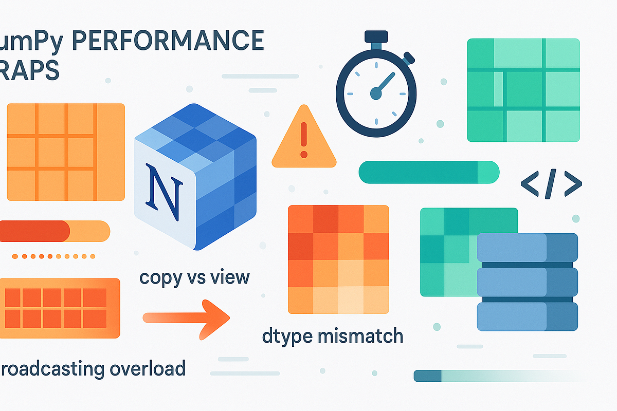 11 NumPy Gotchas That Might Be Slowing Down Your Code | by Hash Block | Jul, 2025 | Medium