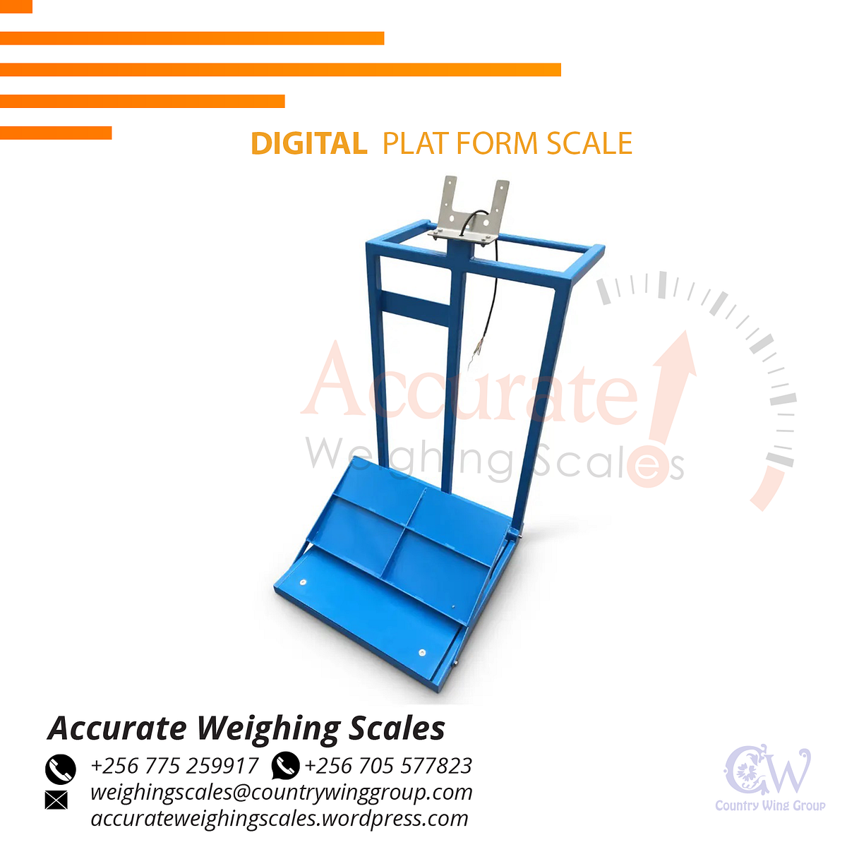 UNBS certified light-duty platform weighing scales - Scalesugandad - Medium