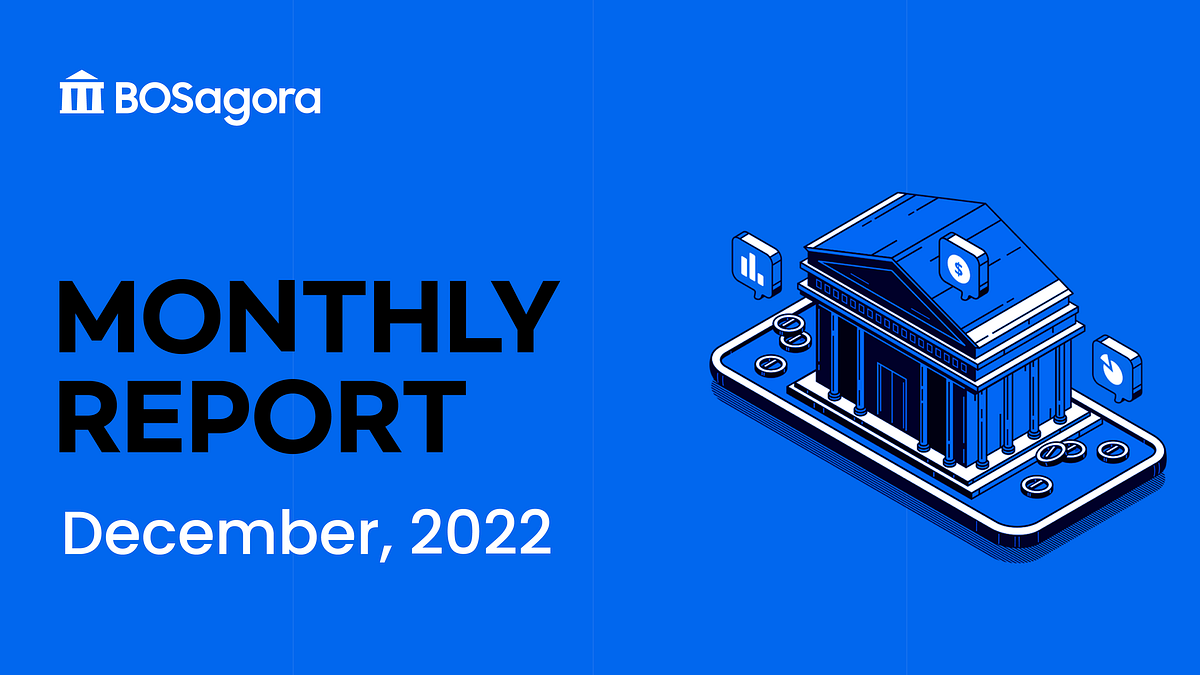 Monthly Report 2022.12. 2022년 12월 월간 리포트 | by BOSagora | BOSagora | Jan ...