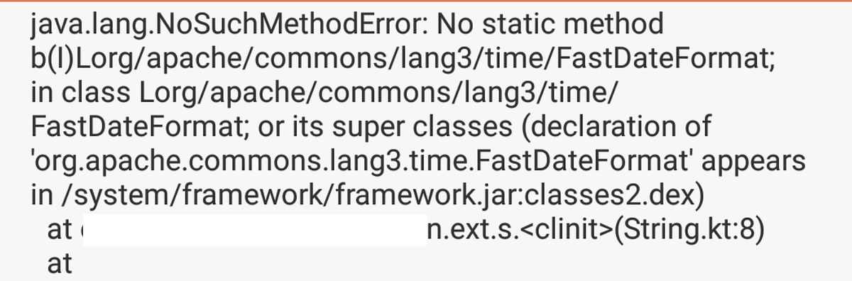 Proguard + Apache Commons lang 사용 시 NoSuchMethodError | by yo___oo | Medium