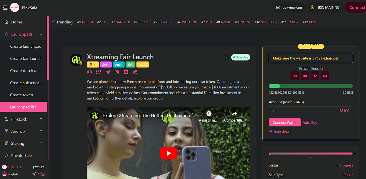 Only 30 minutes left until the closure of our Xtreaming fair launch ...