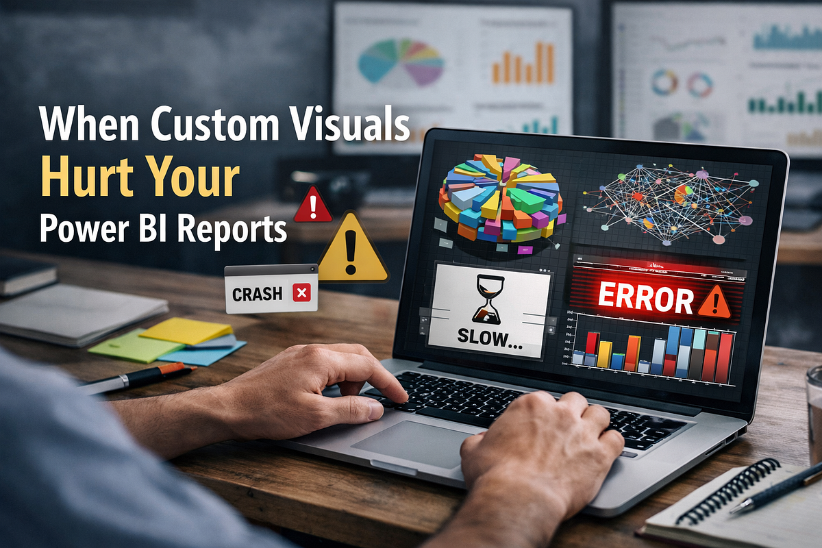 When Custom Visuals Hurt Your Power BI Reports: Performance, Security ...