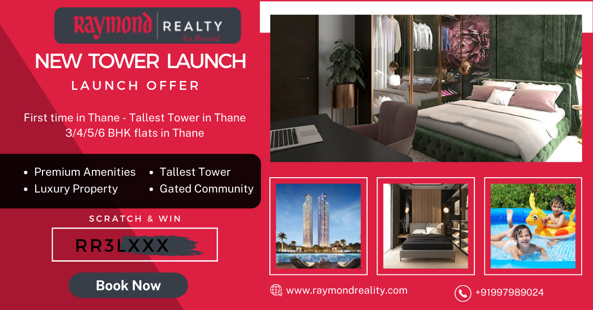 Raymond Realty — Tallest Tower in Thane — 3bhk in thane — 4bhk in thane ...