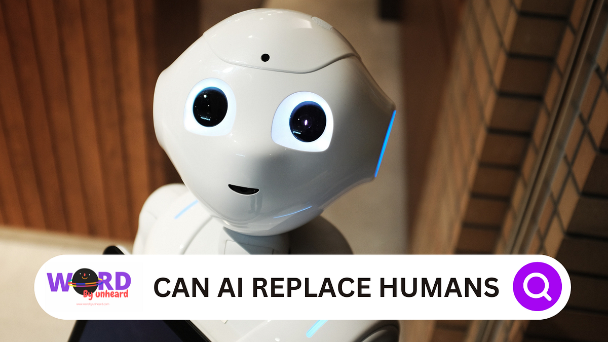 CAN AI REPLACE HUMANS?. Hey, there writer! Thanks for landing… | by ...