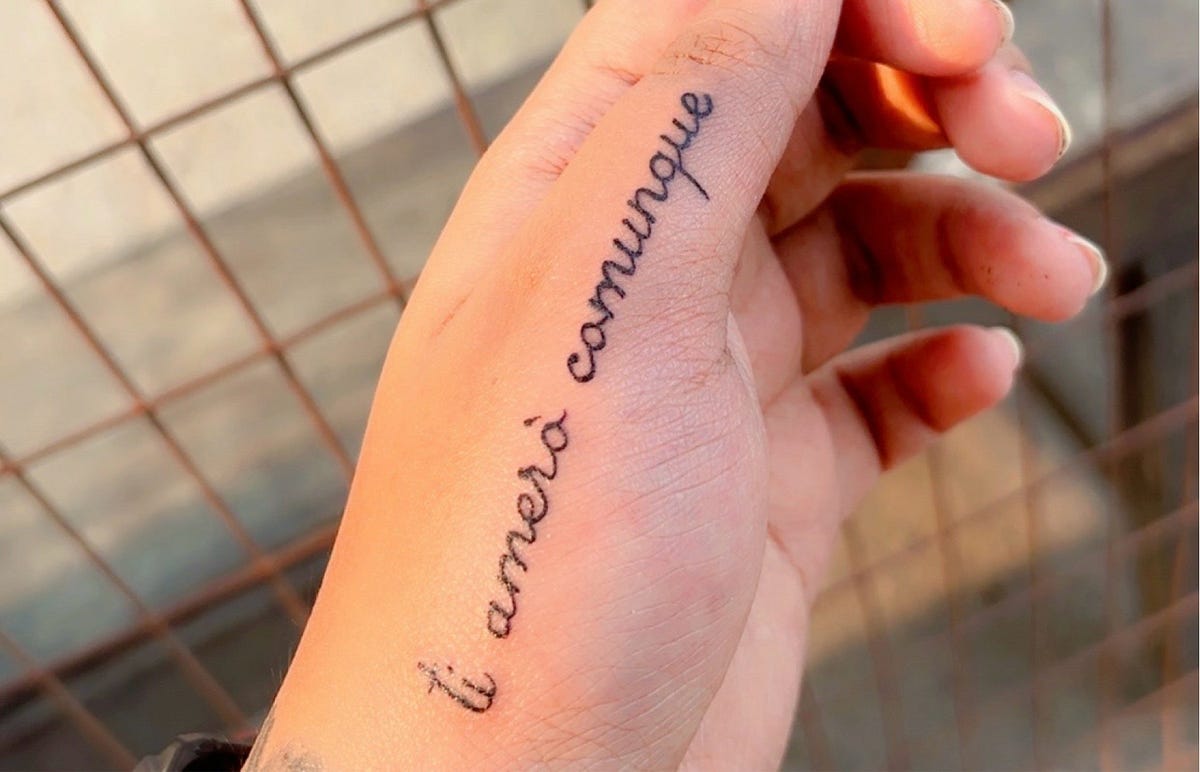 I got a new tattoo – a closure from me to myself | by Shristi ...