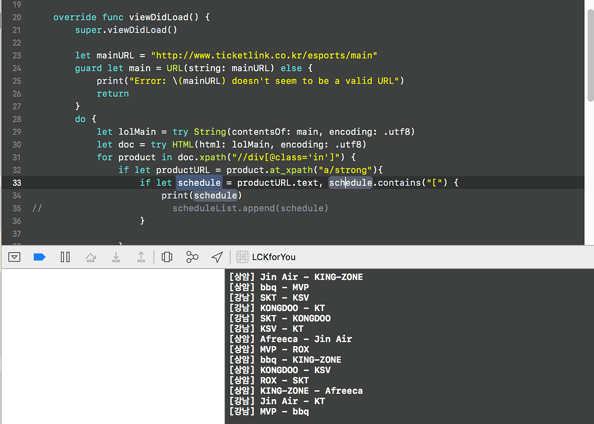 [iOS] Let’s use Kanna : HTML parser for Swift | by 이승연 | Medium
