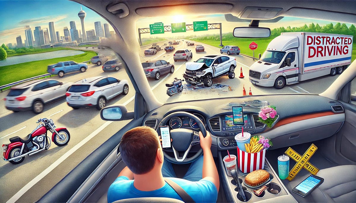 The Ongoing Dangers of Distracted Driving in the U.S. | by Get Drivers ...