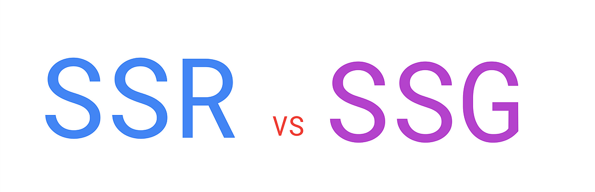 A Comprehensive Guide to Server-Side Rendering (SSR) and Static Site Generation (SSG) | by ...