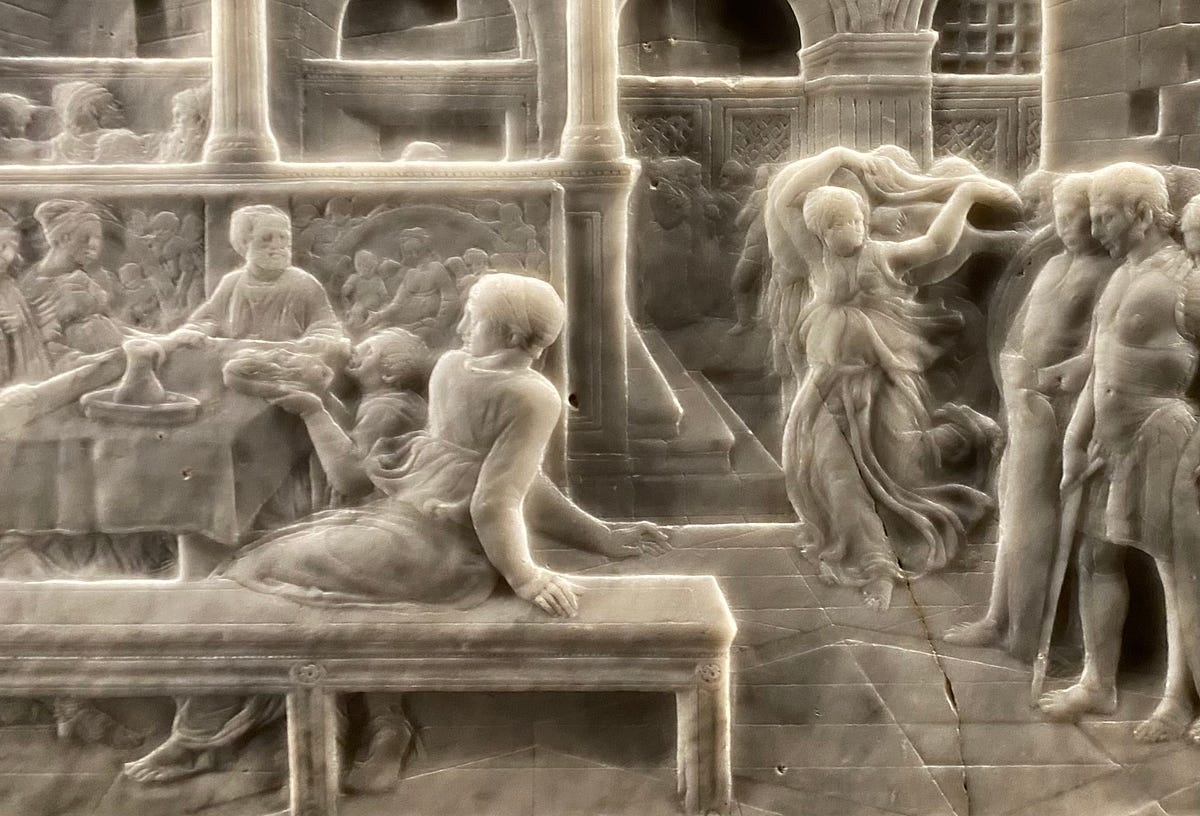 Donatello. and a writing exercise on letting go | by Amy Dobbs | Middle-Pause | Jan, 2024 | Medium