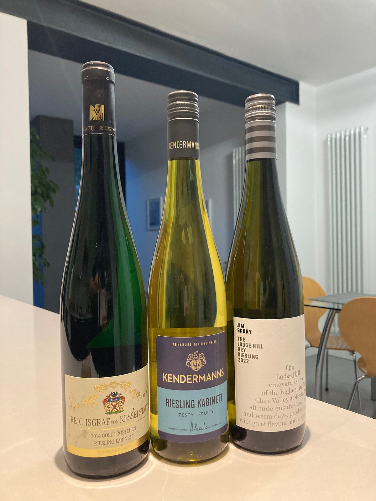 Another CWB Riesling-Off. Three very different Rieslings from… | by Tom ...