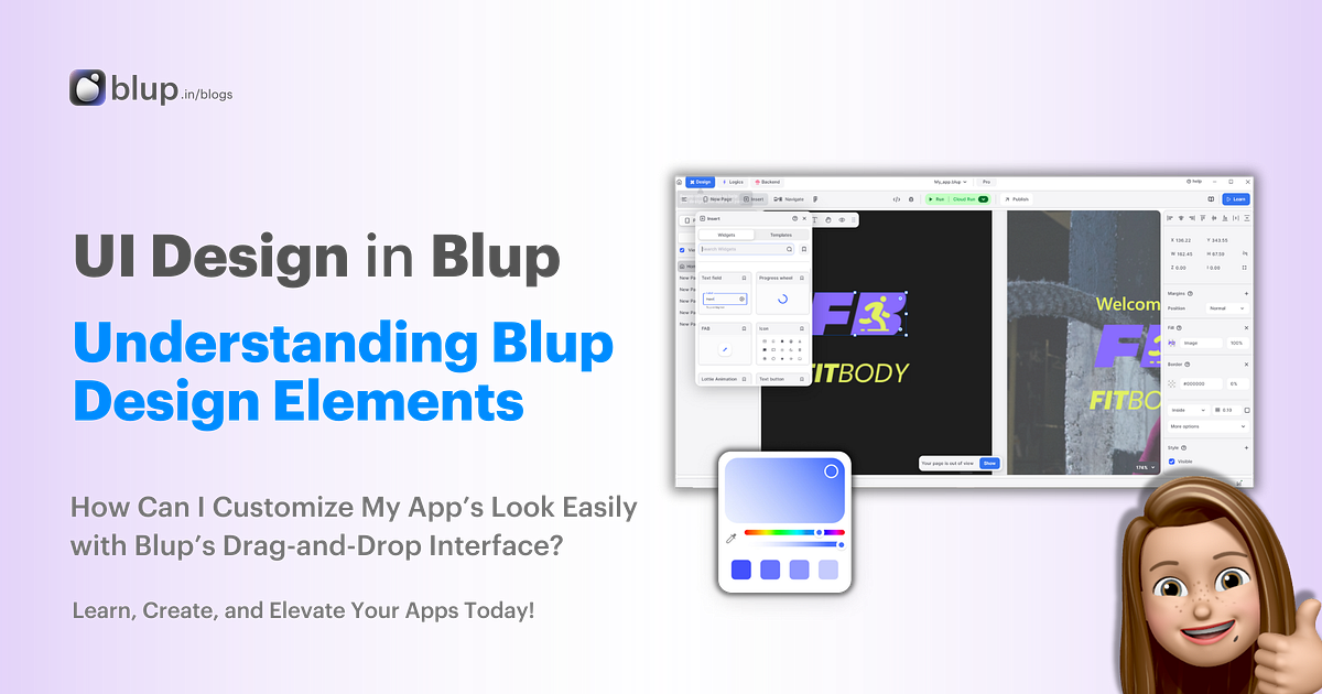 Blup Design: How Can I Customize My App’s Look Easily with Blup’s Drag-and-Drop Interface? | by ...