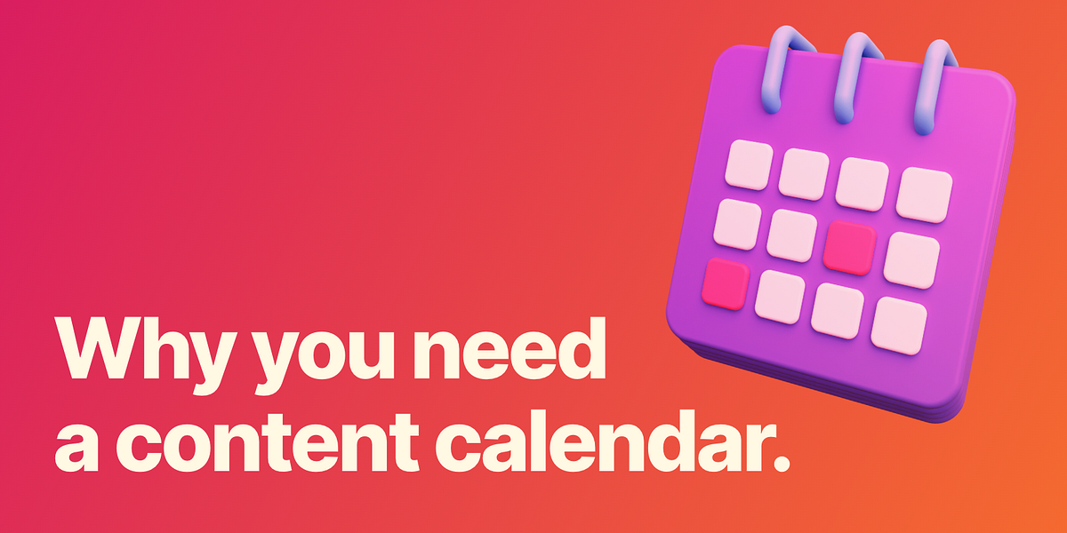 Consistency Meets Creativity. A Content Calendar: The Unsung Hero of ...
