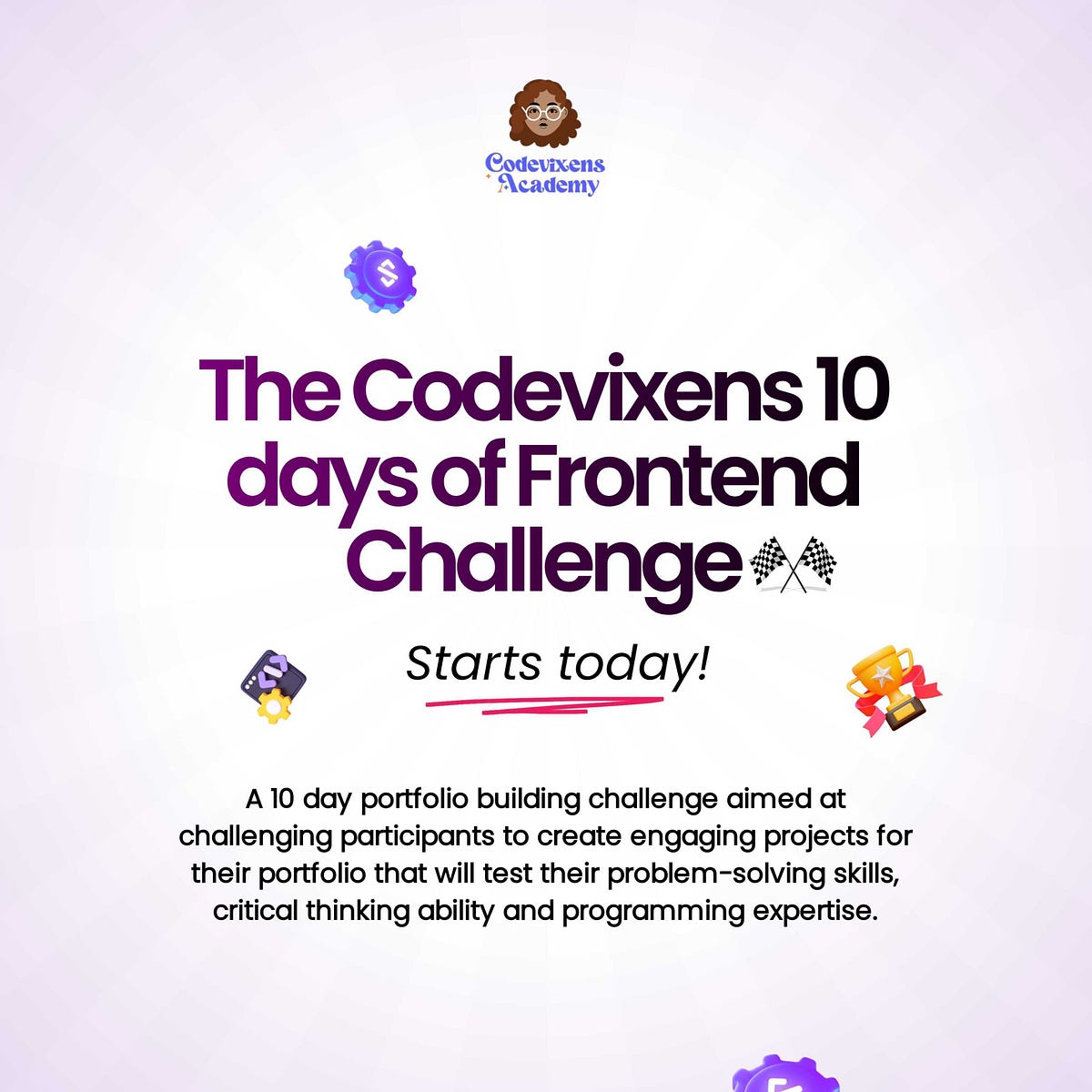 Introducing the 10 Days of Frontend Challenge at Codevixens! | by Codevixens | Frontier by ...