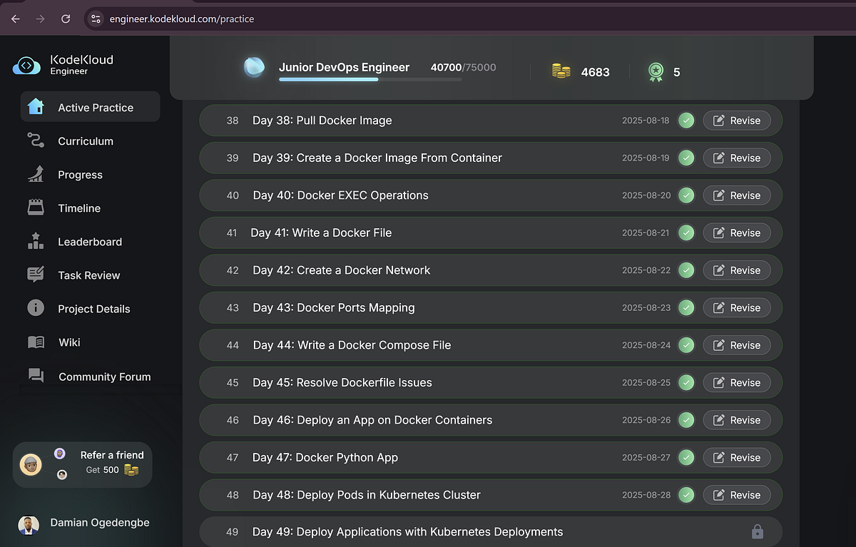 Day 48 of 100 Days of DevOps: Deploying a Pod on Kubernetes | by Damian ...