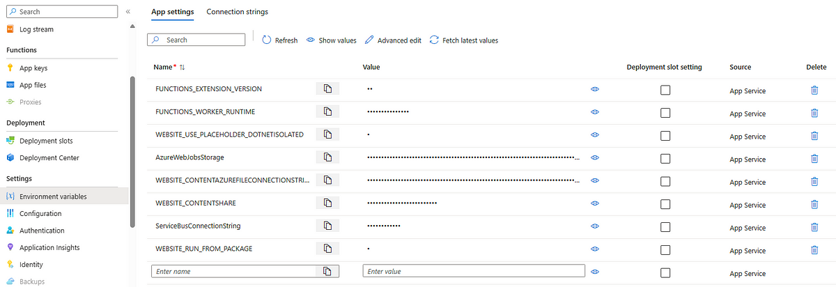 Unlocking Azure Function C Secrets Retrieving Environment Variables From Connection Strings 2794