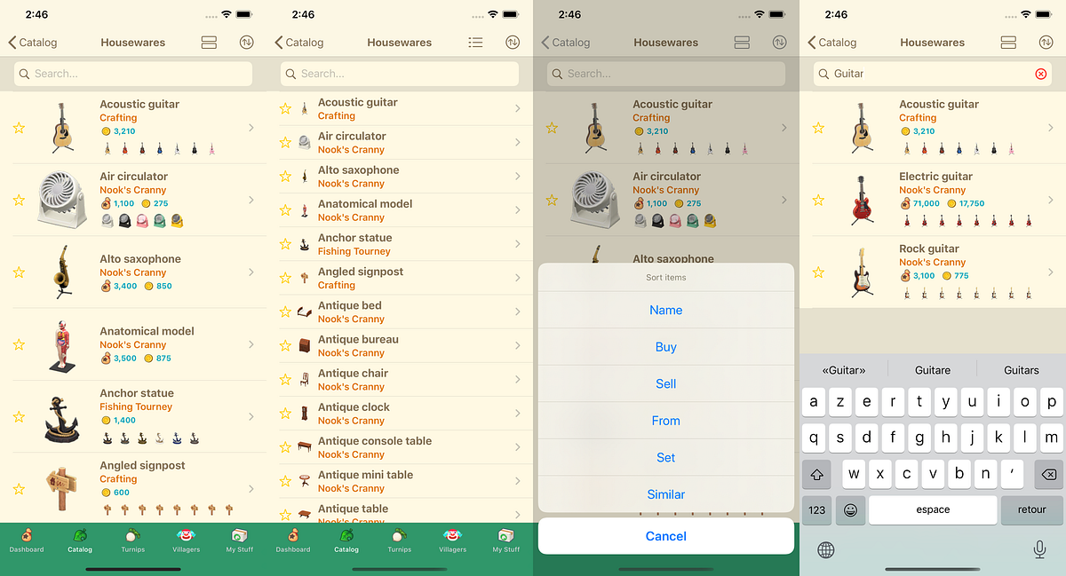 Build a SwiftUI Animal Crossing Application (Part 2) | by Thomas Ricouard | Better Programming