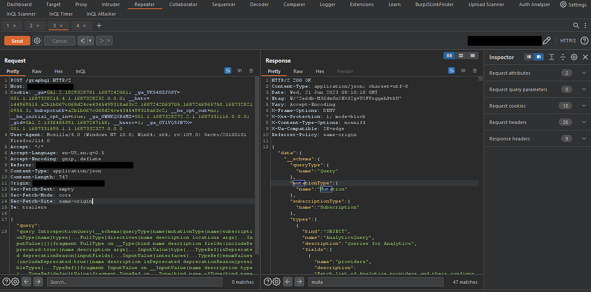 Introspection Query leaks Graphql schema | by CH3TAN | Medium