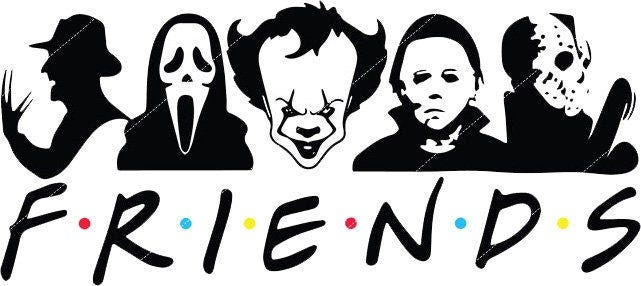 Horror Characters PNG, Movie Killers, Horror Movie PNG, Halloween Horror Png, Horror Friends PNG ...