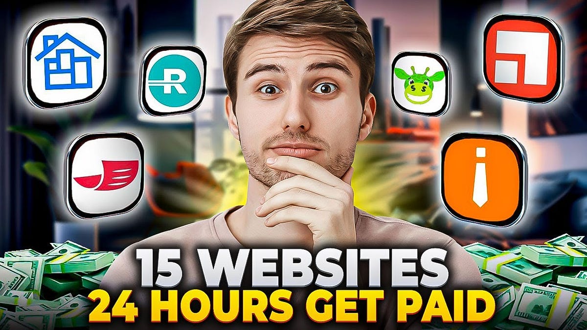15 Websites That Will Pay You By the Day ...