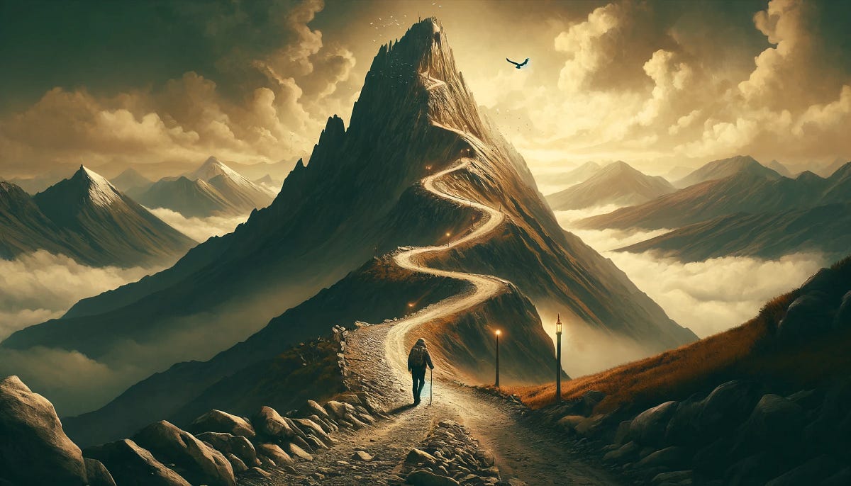 Embracing the Rough Road: Journeying Towards Greatness | by ...