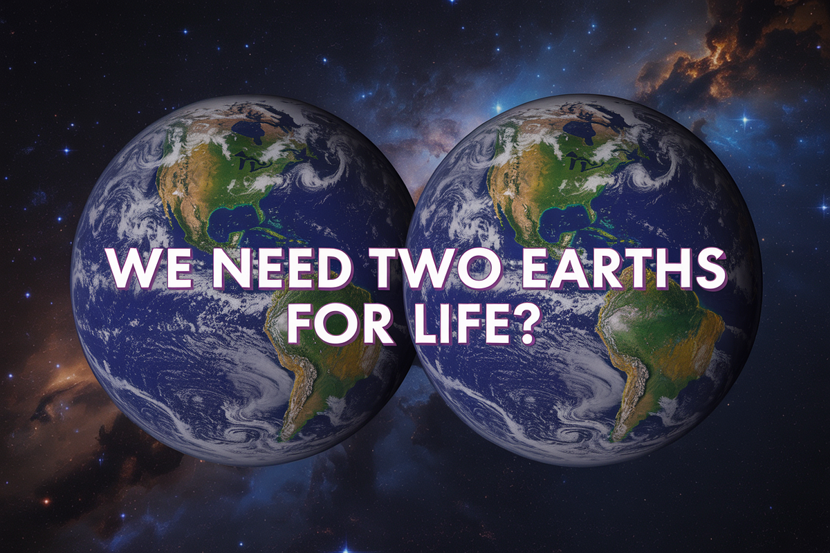 We Need Two Earths For Life?. We are increasingly depleting the… | by ...