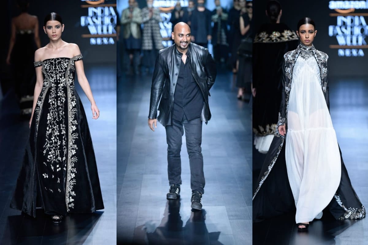 AIFWAW18 Day 1 : Samant Chauhan Showcases His Collection At AIFW 2018 ...