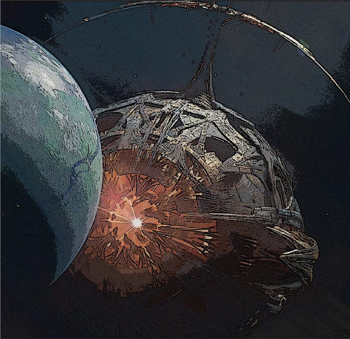 Collision between planets: The ultimate showdown in the universe. | by ...
