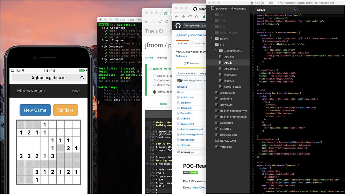 React Research Minesweeper Getting Familiar With The React By 4499