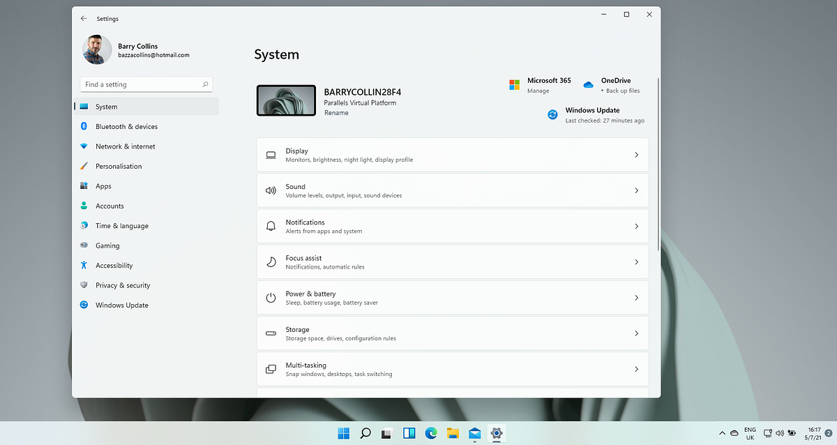 The Windows 11 Settings Menu Looks Very Different | by Barry Collins ...