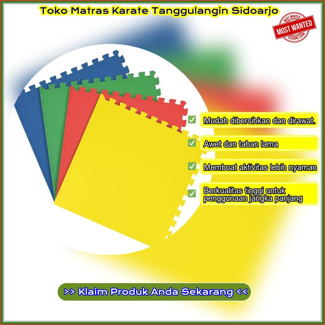 Toko Matras Karate Tanggulangin Sidoarjo - Alat Lompat Tinggi - Medium