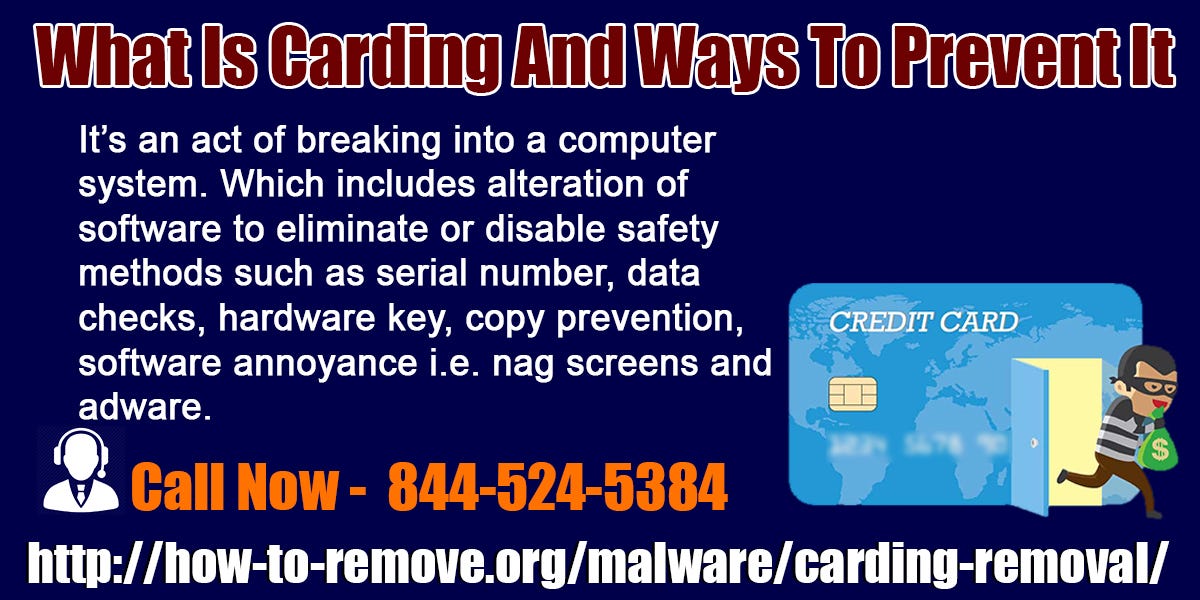 What is Carding?. http://how-to-remove.org/malware/carding… | by Carol ...
