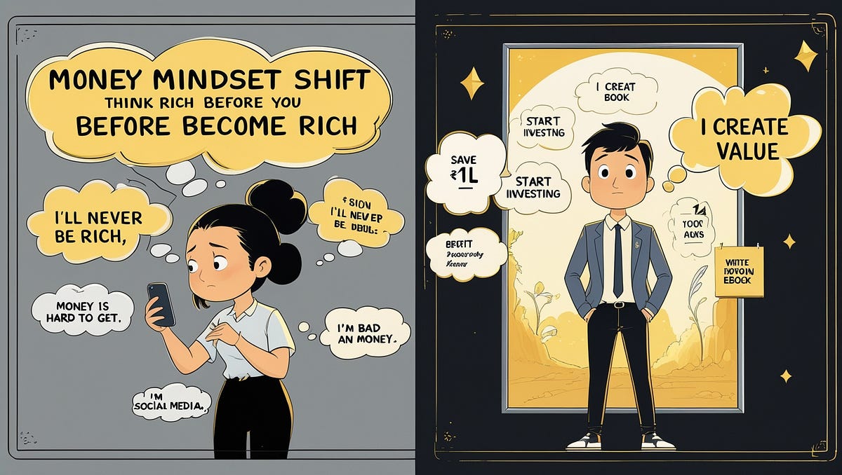 Money Mindset Shift — Think Rich Before You Become Rich | by Bhuvan ...