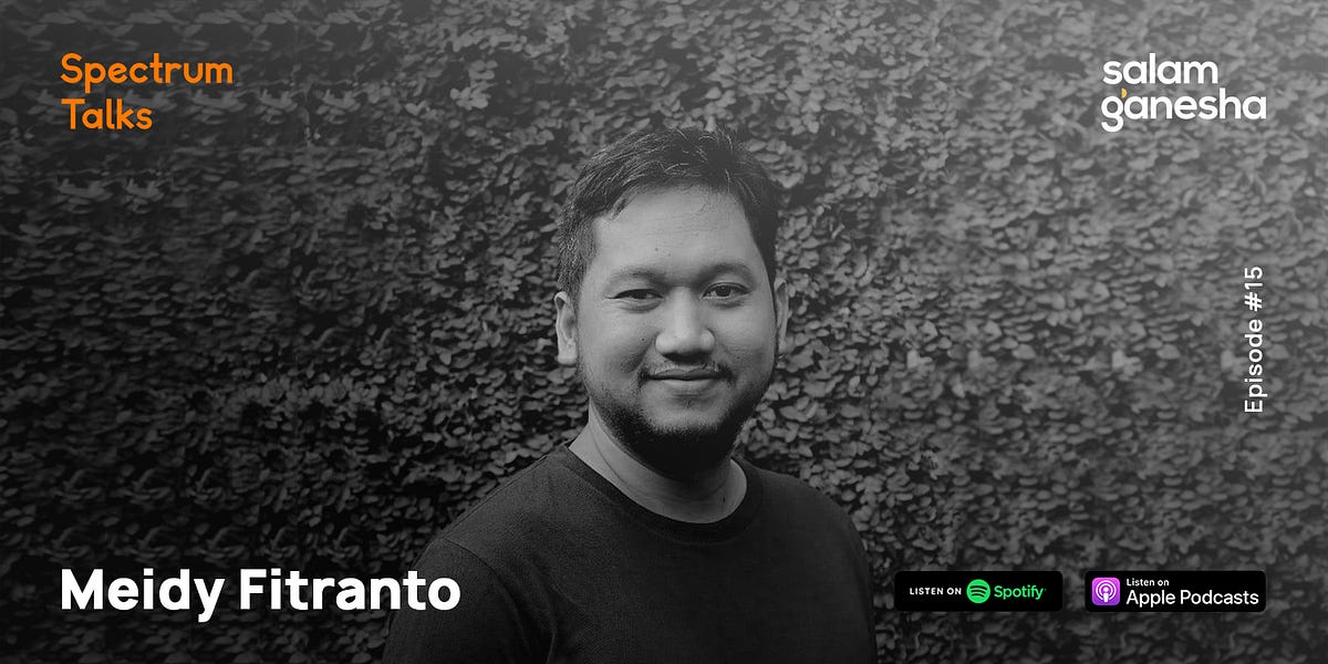 Meidy Fitranto — Co-Founder & CEO of Nodeflux | by Podcast of Suitmedia ...