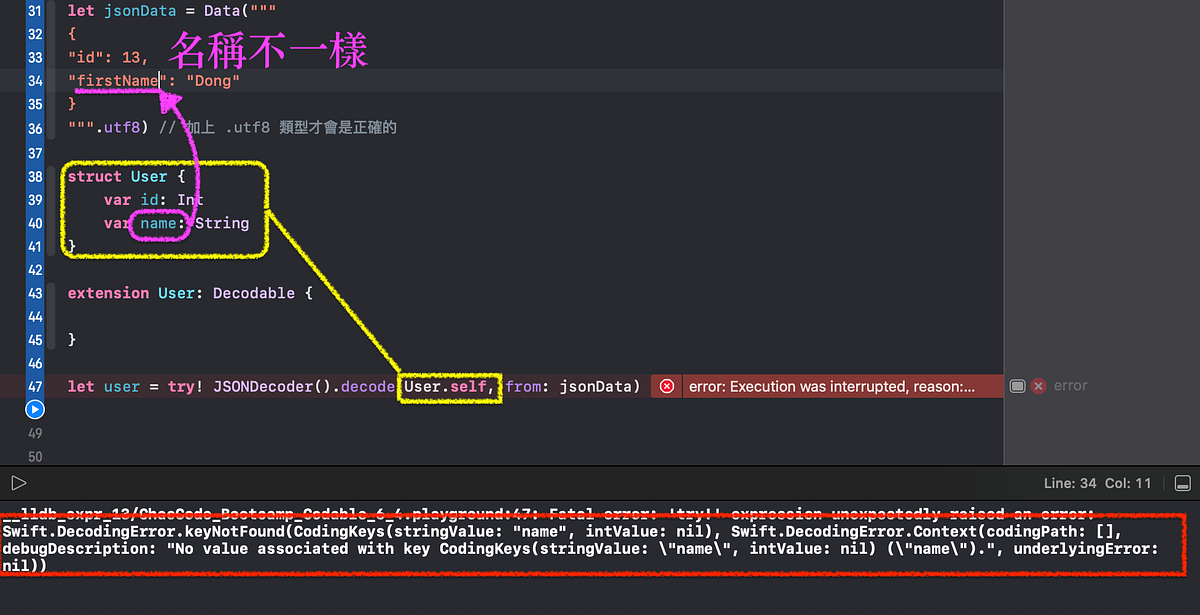 #筆記 Codable 寫法 & Syntax Sugar — SwiftUI 新手入門 6–4 | by Dong | Medium